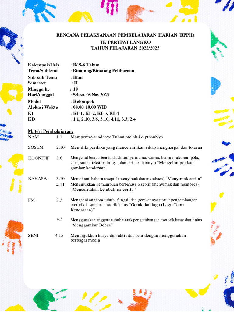 RPPH Sisilia Helda | PDF