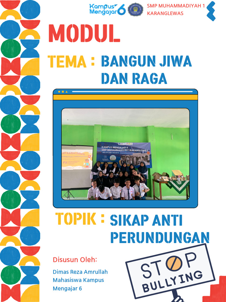 Modul p5 Tema Bangun Jiwa Dan Raga | PDF | Karier & Perkembangan | Ilmu Sosial
