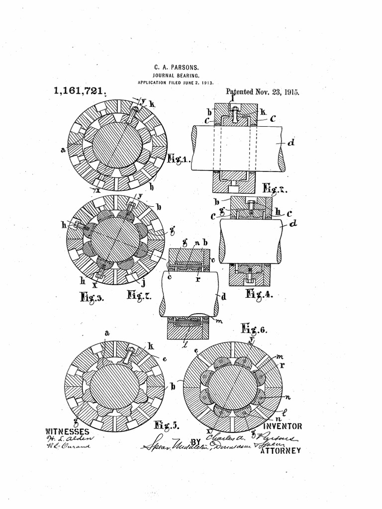 The Invention of The Radial Tilting Pad Bearing | PDF