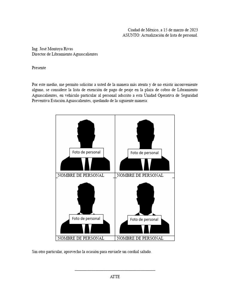 Solicitud de Excentos | PDF