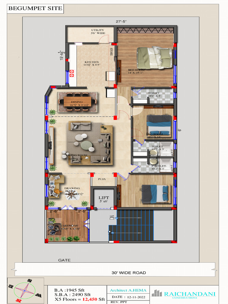 Plan Begumpet 2022 | PDF