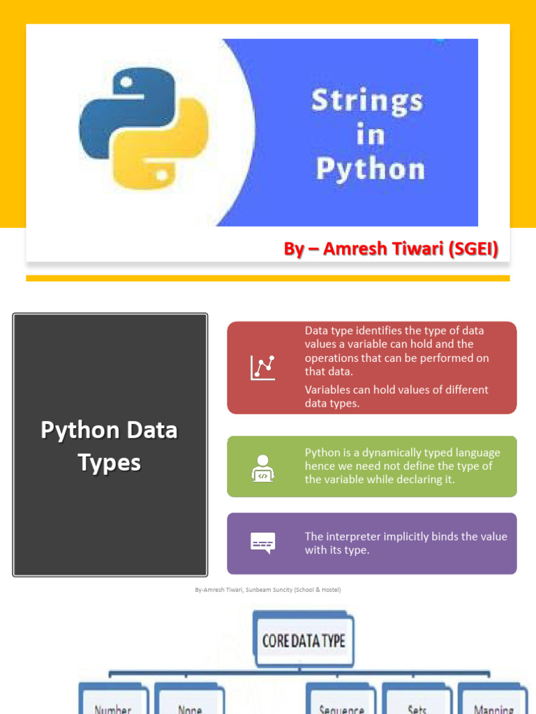 Session-7 (String in Python) | PDF | Computer Programming | Software Engineering