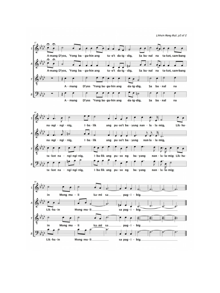 Holy Week Songs | PDF