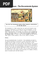 Encomienda System Presentation | PDF