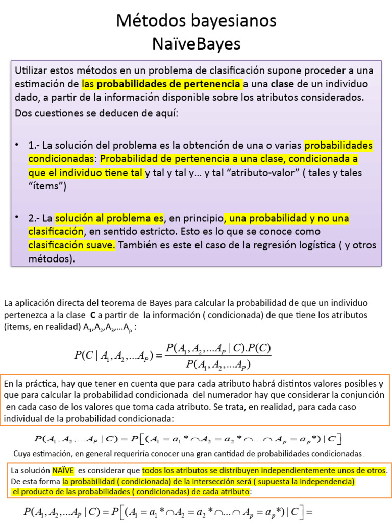 Bayes Arbol Reglas | PDF