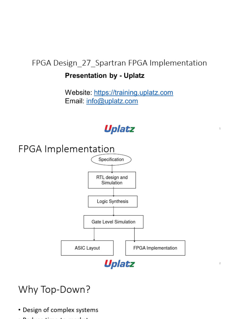 001 29 Spartan FPGA Implementation | PDF | Field Programmable Gate ... 001 29 Spartan FPGA Implementation | PDF | Field Programmable Gate ...