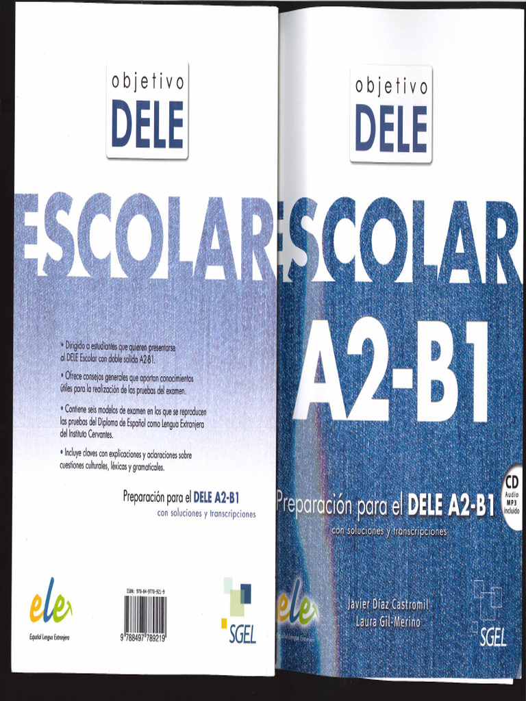 Objetivo DELE Escolar A2-B1 | PDF