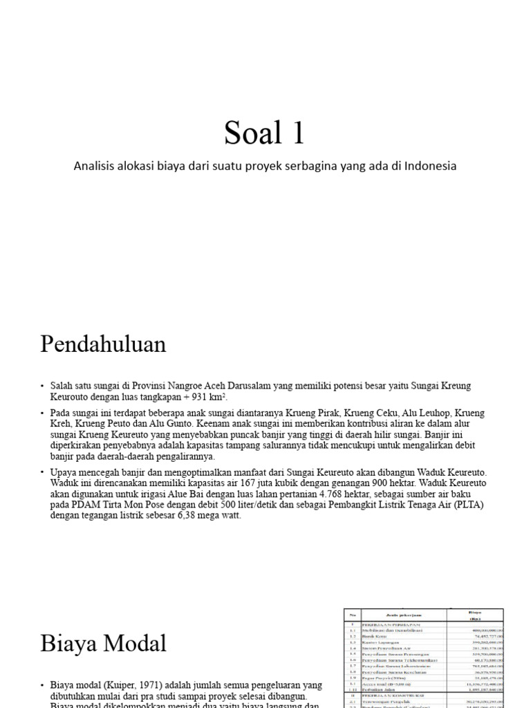 Soal 1 | PDF