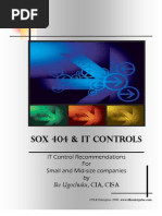 Sox Key Controls Matrix | PDF | Payroll | 401(K)