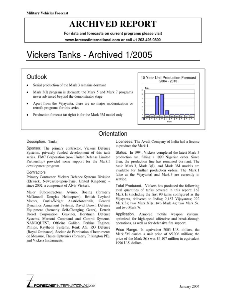 Vickers Tanks | PDF | Tanks | Gun Turret