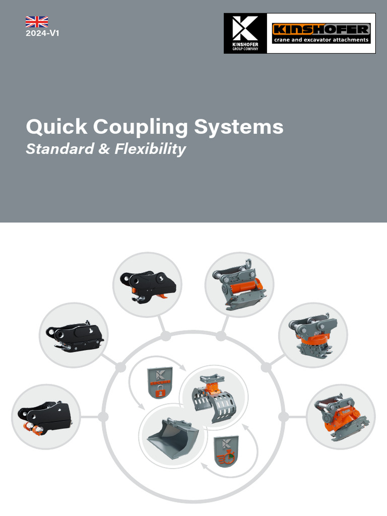 Kinshofer Quick Coupling Systems Overview | PDF | Actuator | Tools