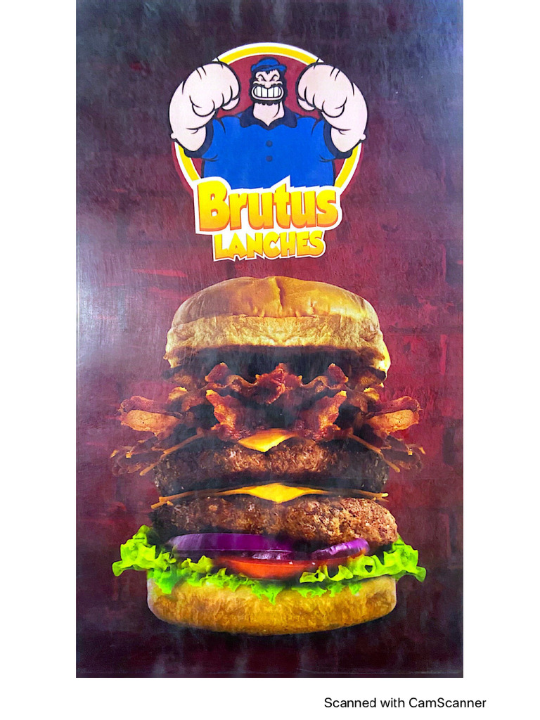 Cardápio Brutus Lanches (1) | PDF