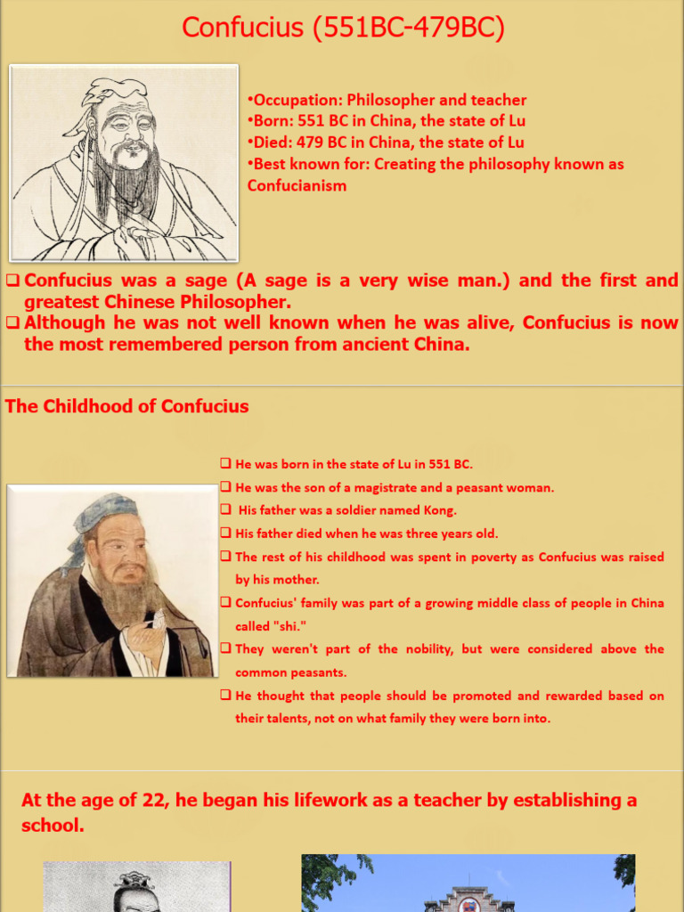Confucius | PDF | Confucius | East Asia