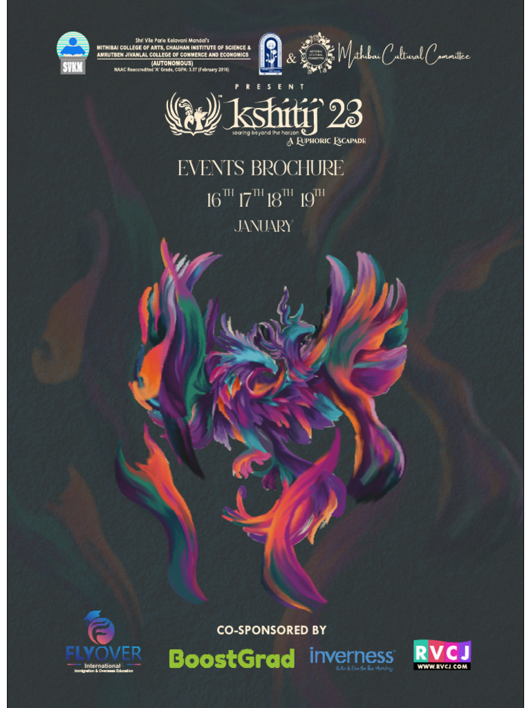 Kshitij 23 Event Brochure | PDF