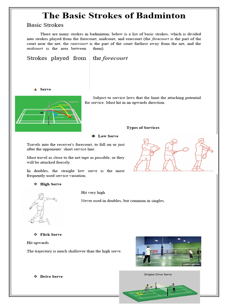 Basic Strokes | PDF | Athletic Sports | Sports