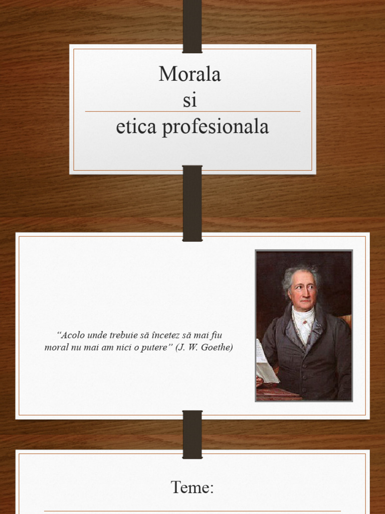 Morala Si Etica Profesionala!!! (Autosaved) | PDF