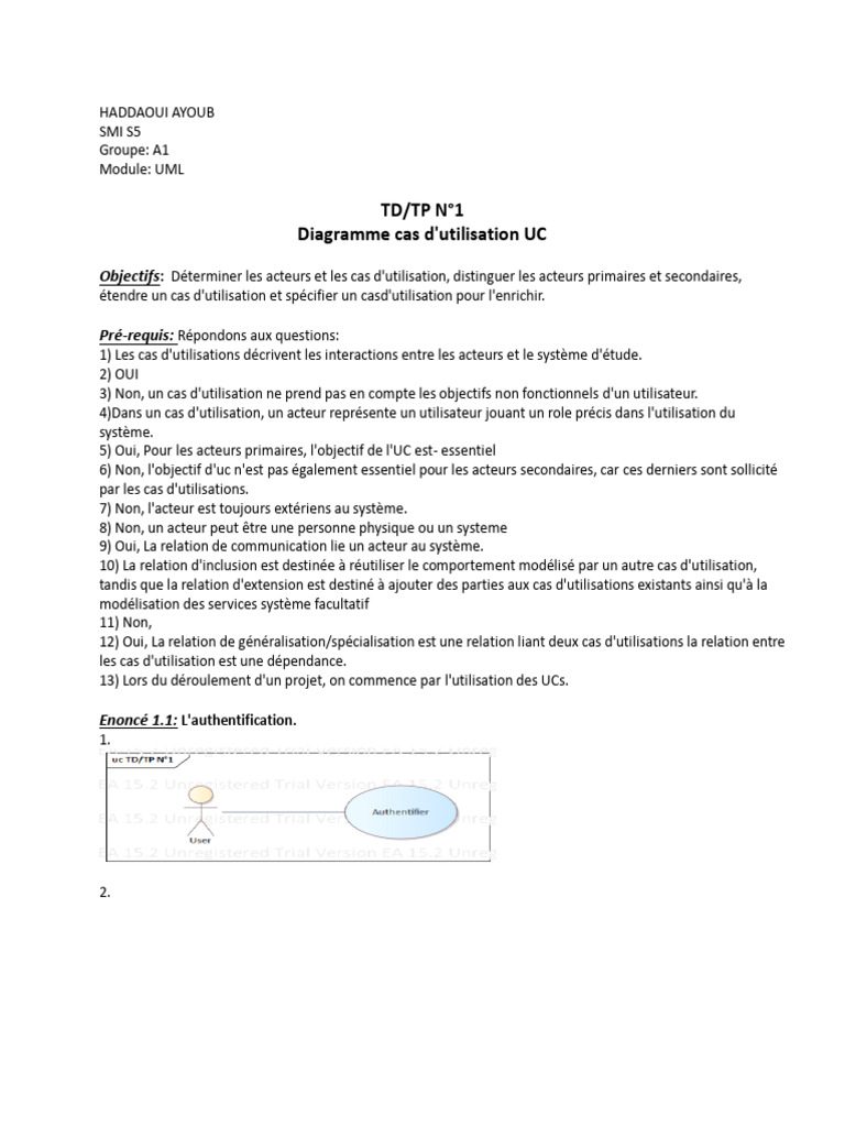 TD_TP_N°1_Use Cas Diagram | PDF