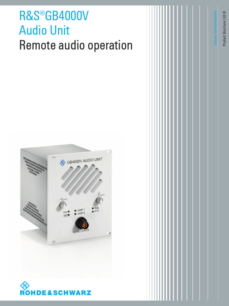 GB4000V Bro en | PDF