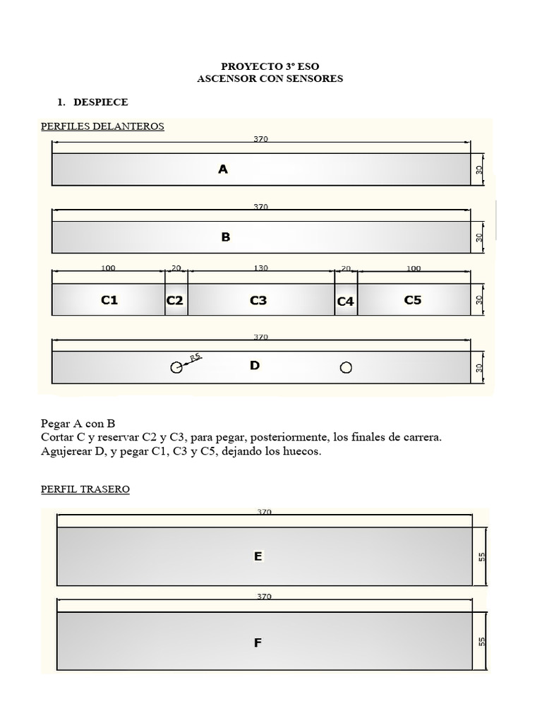 Proyecto Ascensor | PDF | Tecnología