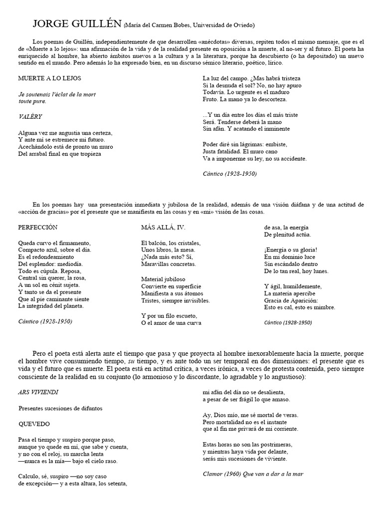 Los Poemas de Guillén | PDF | Poesía
