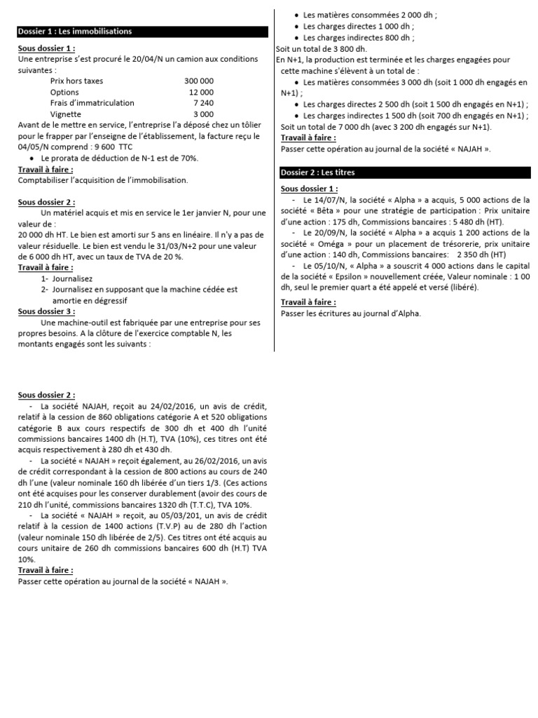 Compta Approf | PDF