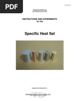 Identifying Unknown Metal via Specific Heat | PDF | Heat | Mole (Unit)
