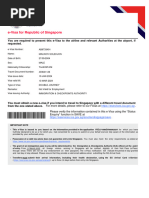 VFS Courier Request Form | PDF | Courier