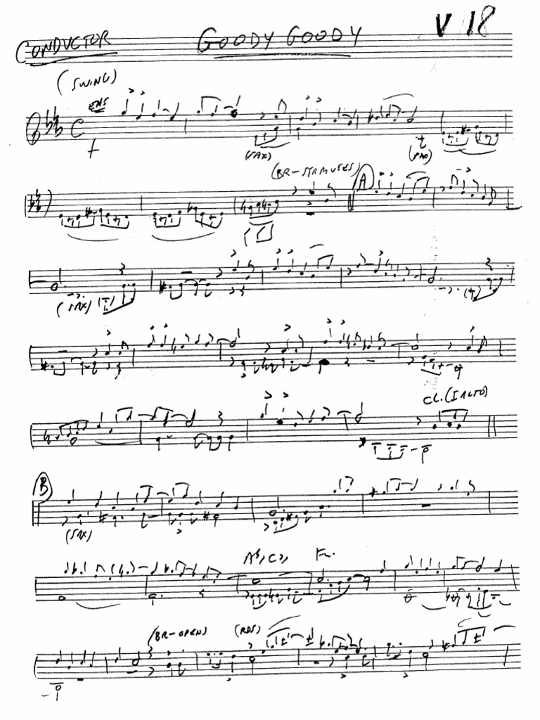 Goody Goody (Hand Written) | PDF