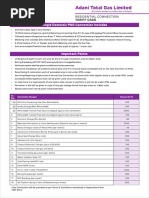 Adani Gas Connection and Charges Overview | PDF | Cheque | Pipe (Fluid ...