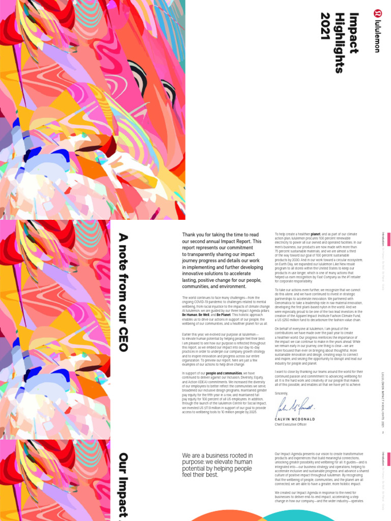 2021 Impact Highlights Final | PDF | Sustainability