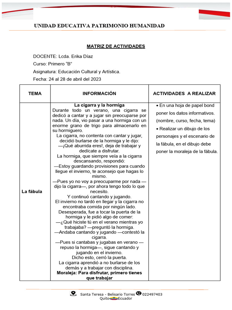 Actividades 1B Semana 1 | PDF