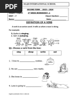 Class 2 Short Form Worksheet | PDF