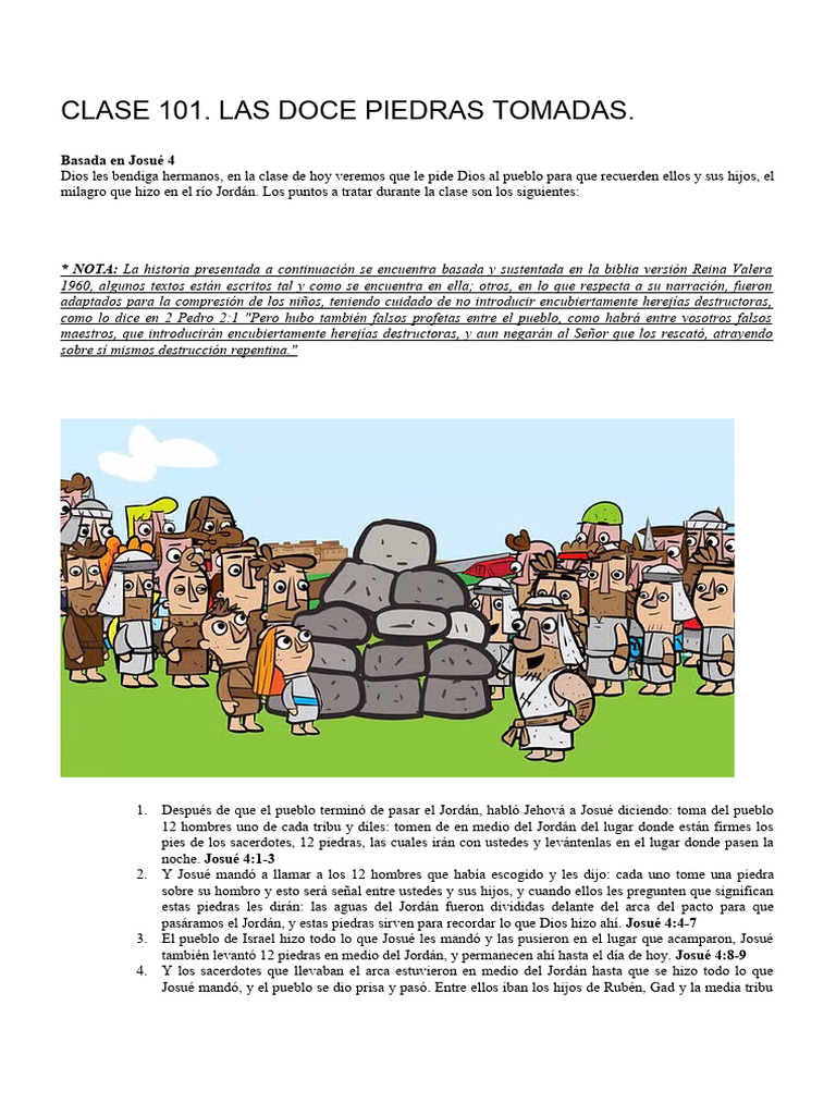 Clase 101 | PDF | Joshua | Arca de la Alianza