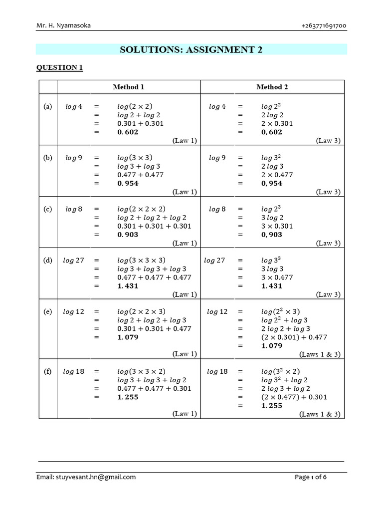 Maths Assignment 2 Solutions | PDF | Mathematics | Applied Mathematics