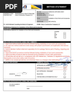 ITP For Rotating Equipment Installation Code-A | PDF | Specification ...
