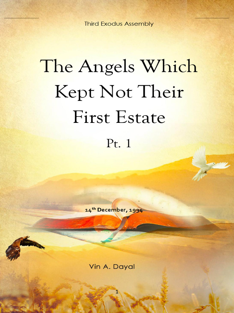 Angels and Their First Estate Explained | PDF | Lucifer | God The Father