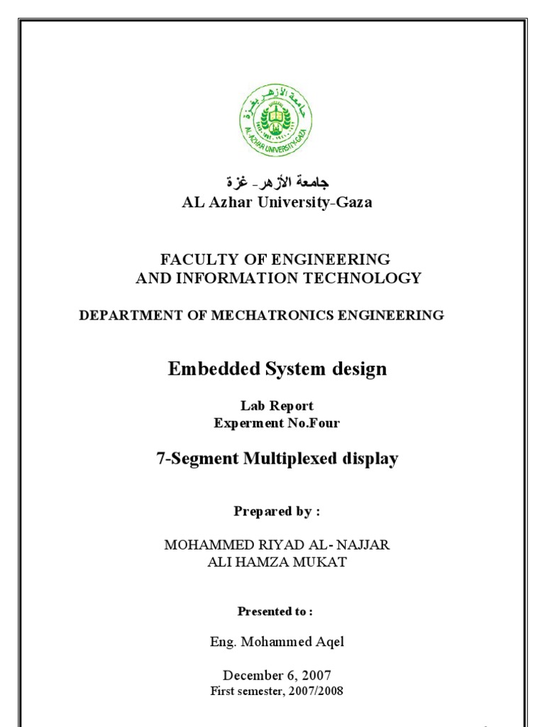 7 Segment | PDF | Pic Microcontroller | Computer Hardware