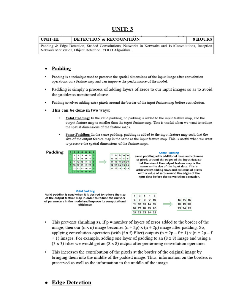 UNIT 3 Self Notes | PDF