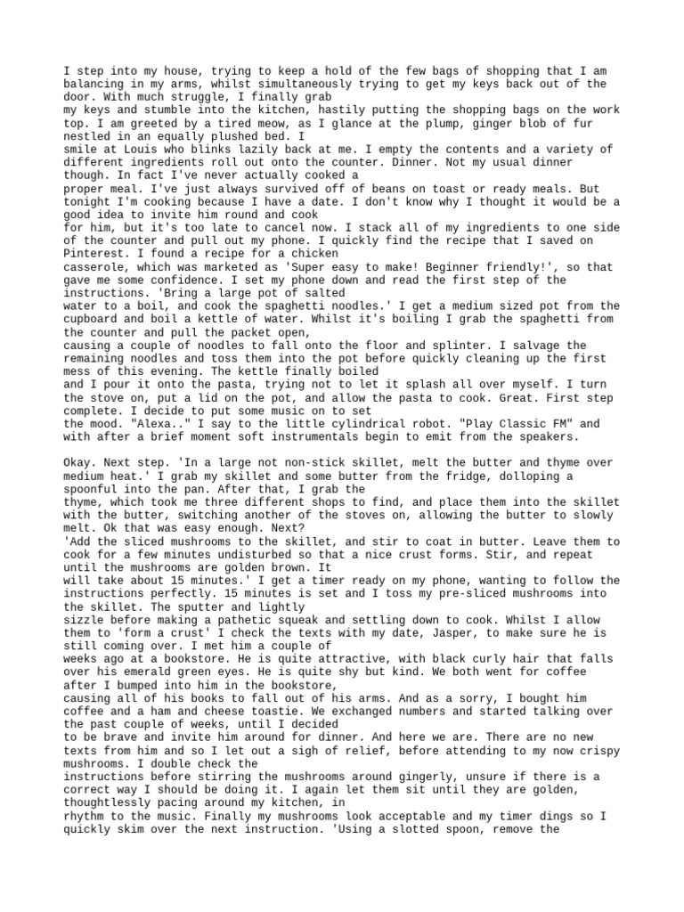 Can't Handle The Heat, Get Out of The Kitchen! (Short Story) | Download ...