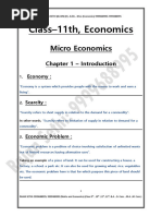 Microeconomics Formula Sheet | PDF | Demand | Elasticity (Economics)