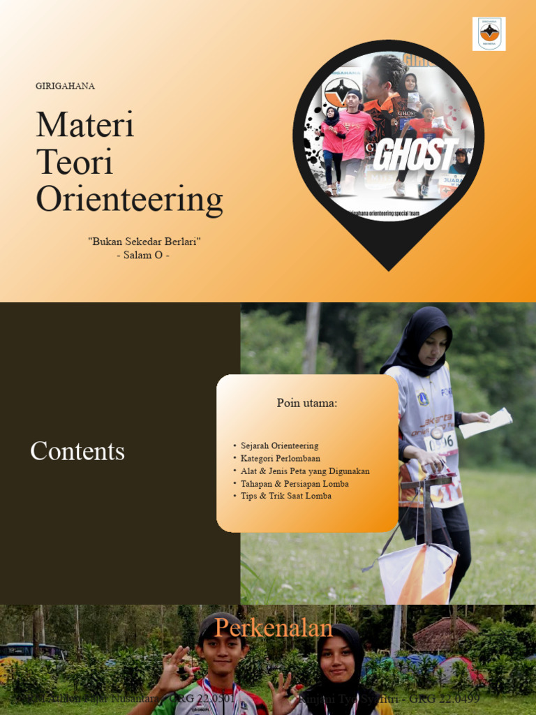 Materi Orienteering | PDF