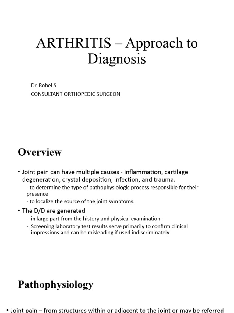 Arthritis | PDF | Arthritis | Joint