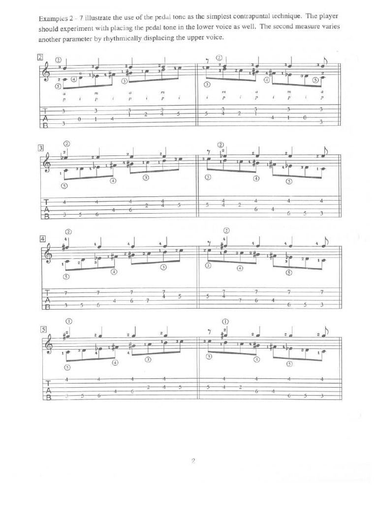 Jimmy Wyble The Art of Two Line Improvisation | PDF