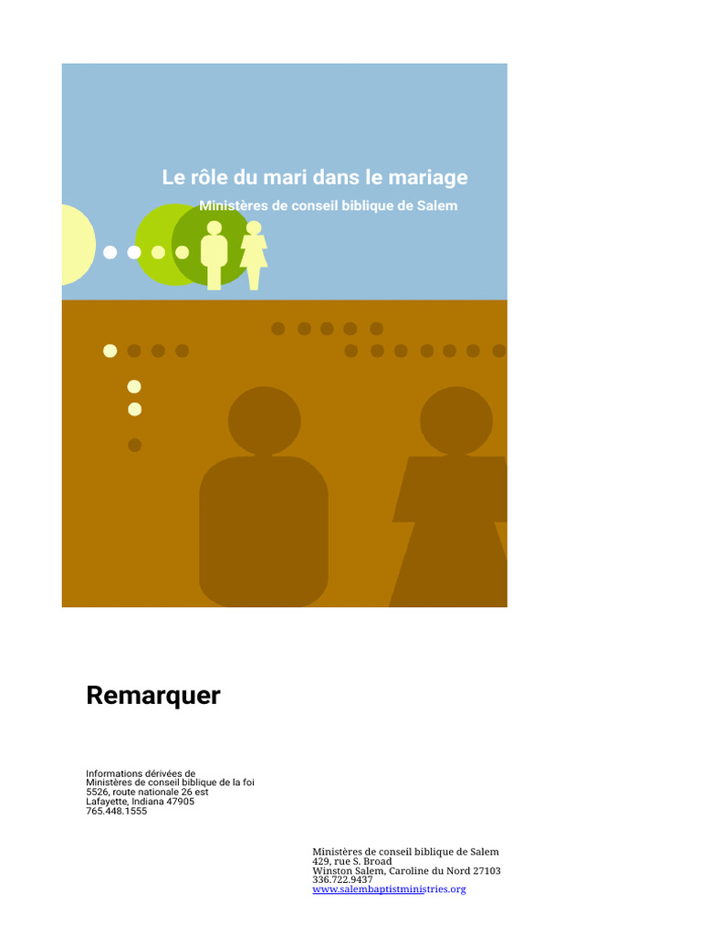 Rôle du mari selon la Bible | PDF | Amour
