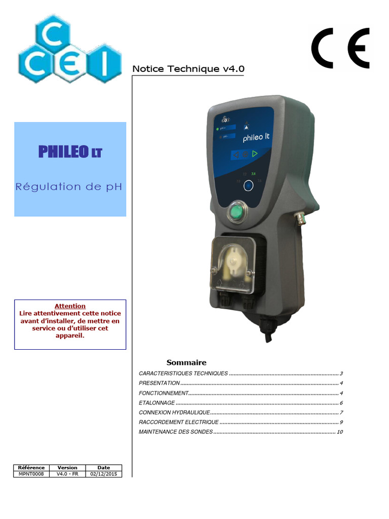 MPNT0008 Phileo LT v40 FR | PDF