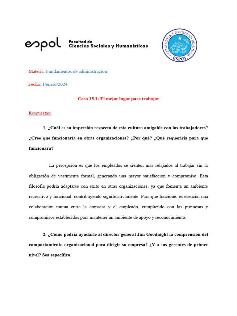 Caso 15-Cacuango Yulissa | PDF | Crecimiento personal y profesional