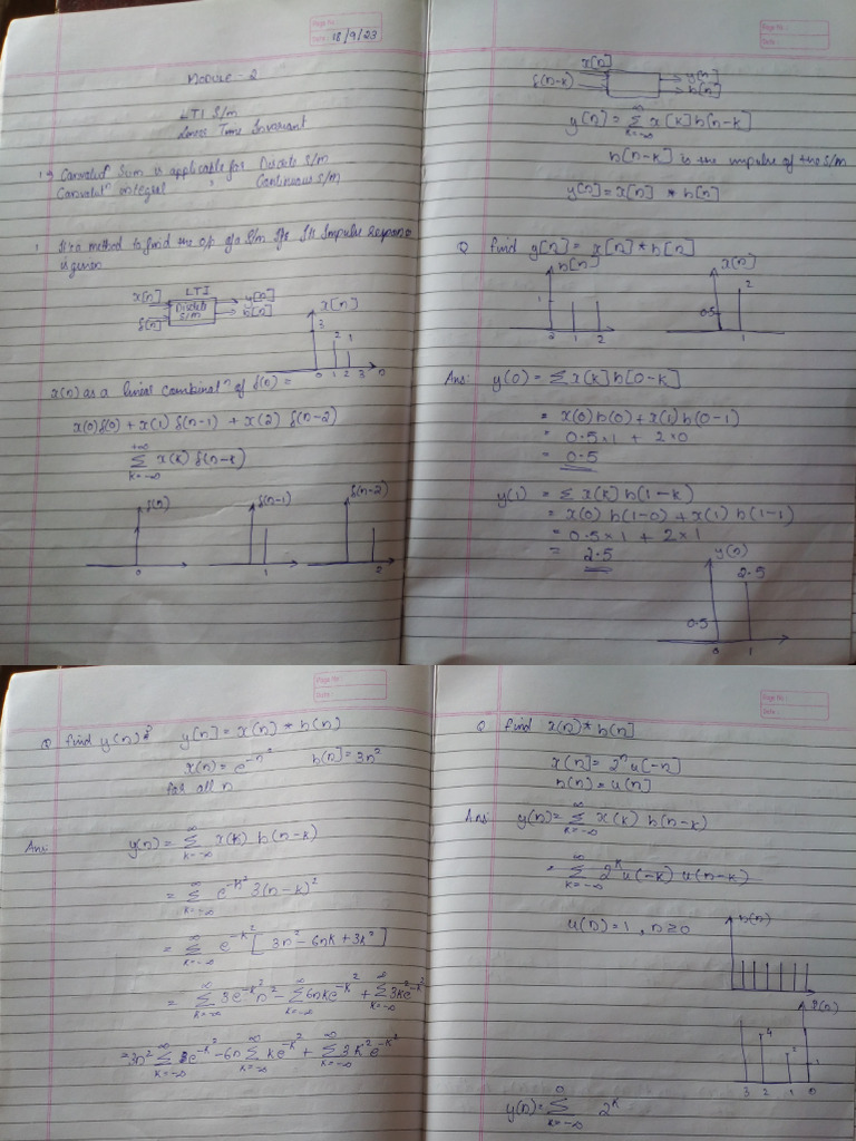 Module 2-3 (Signal and System) | PDF
