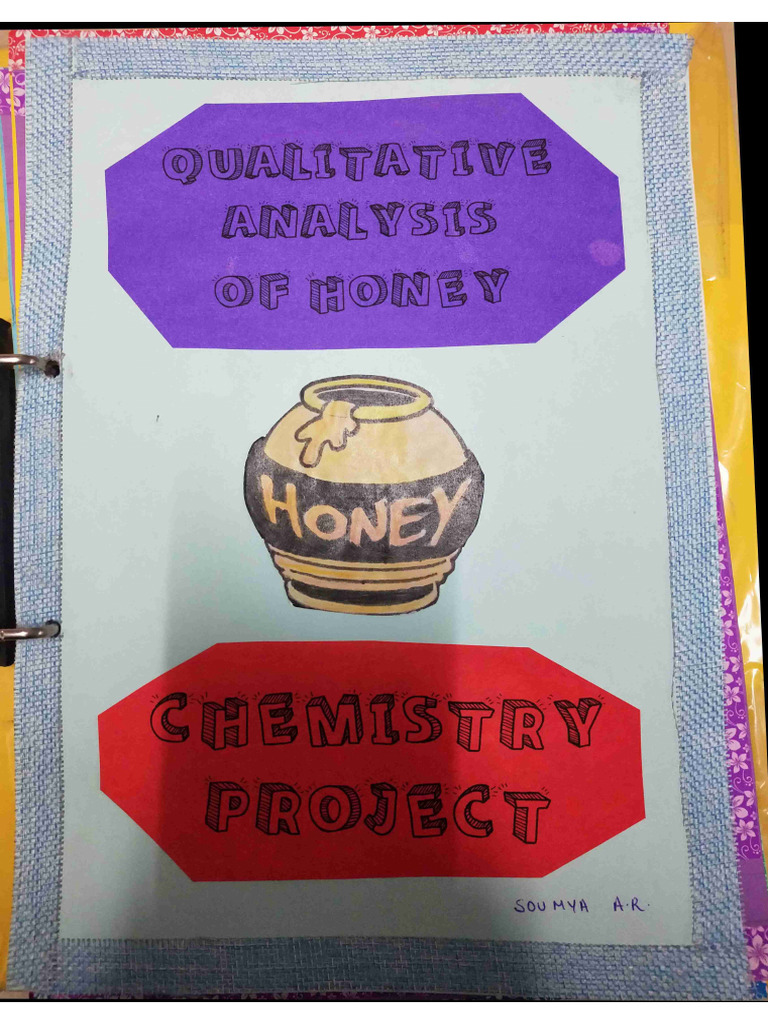 Soumya Chem Project | PDF Soumya Chem Project | PDF