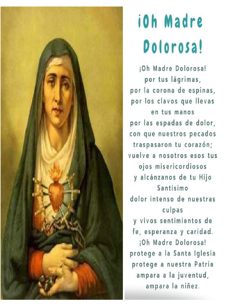 Himno A La DOLOROSA | PDF
