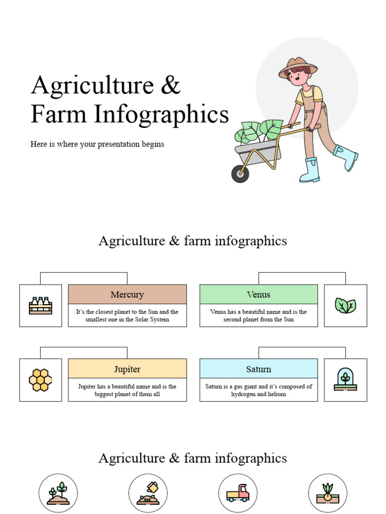 Agriculture & Farm Infographics by Slidesgo | PDF | Planets | Solar System